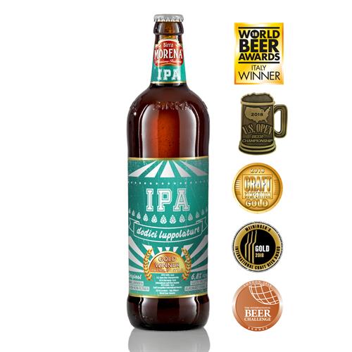 Birra Morena - Birra Morena IPA CL 75 - 6,8 % alc. vol. - Craft Beer ...